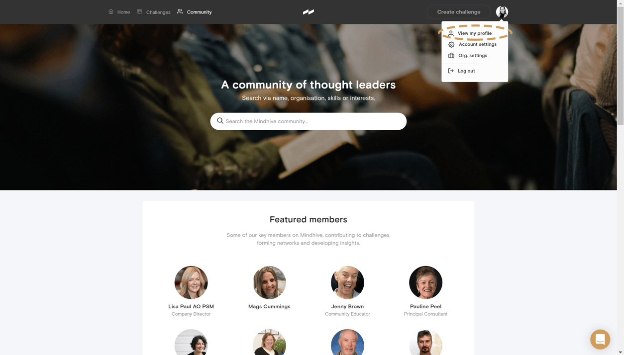 How do I set up my personal profile?